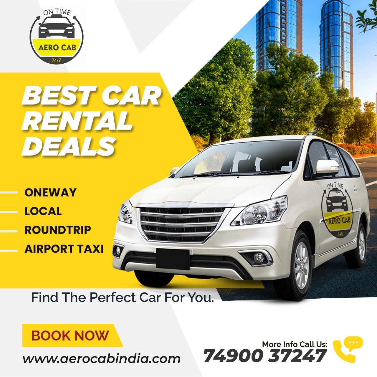 One Way Cab Booking with AeroCab: Revolutionizing Road Travel in India ...