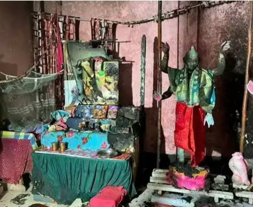 Idols Vandalised in Chapar’s Palpara Sparks Tension - Hindustan Pioneer